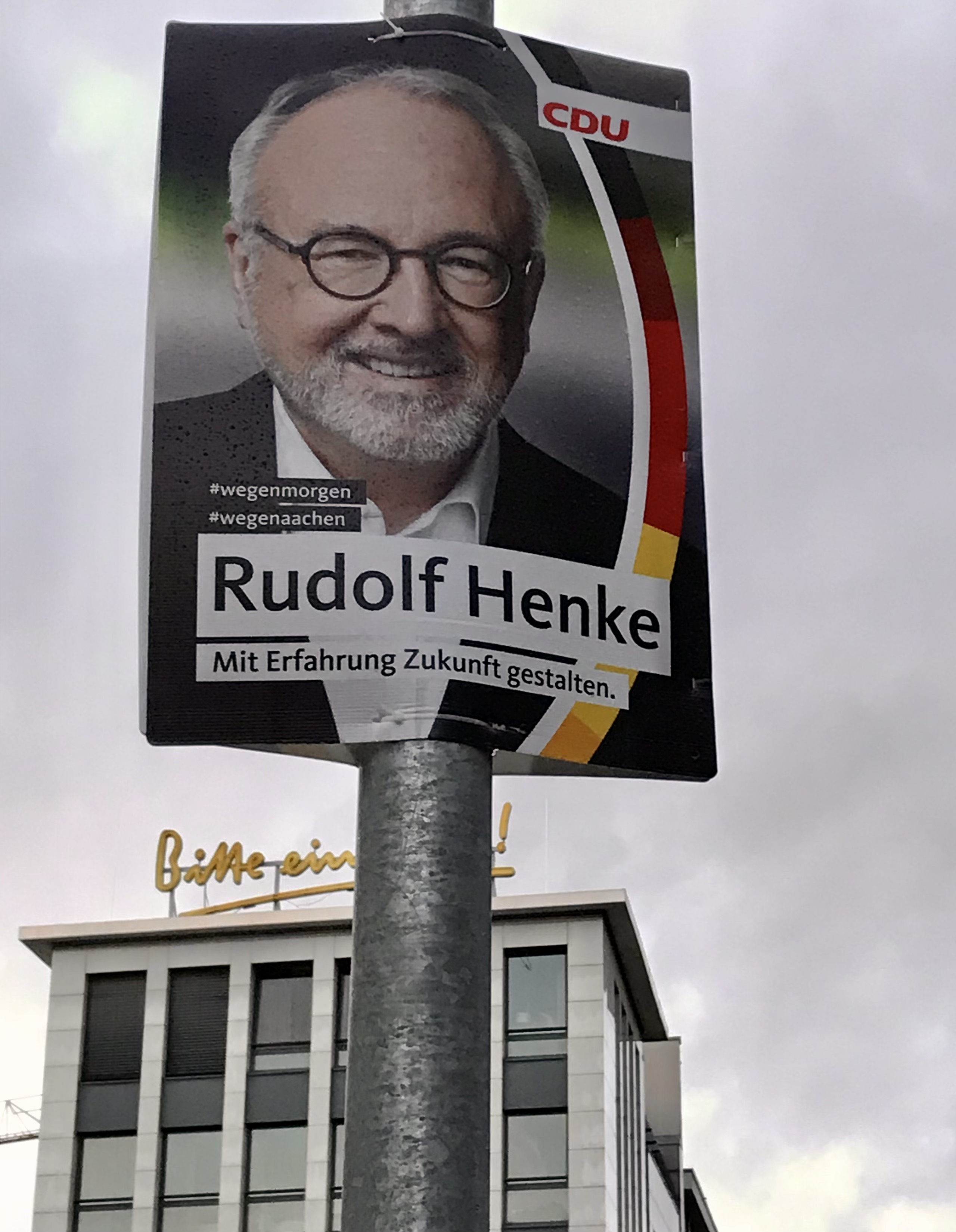 Wahlplakate und ihre Slogans. Heute: die CDU | AachenNews